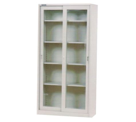 5 Layer Sliding Glasss Door Steel Filing Cabinet Furniture And Home