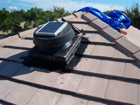Leaking Tile Solar Vent