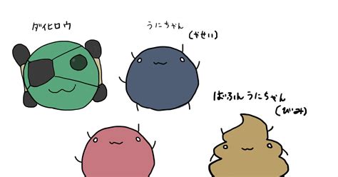 オリメダ 【メダp】うにちゃんの種類【ファンアート】 Uniのイラスト Pixiv