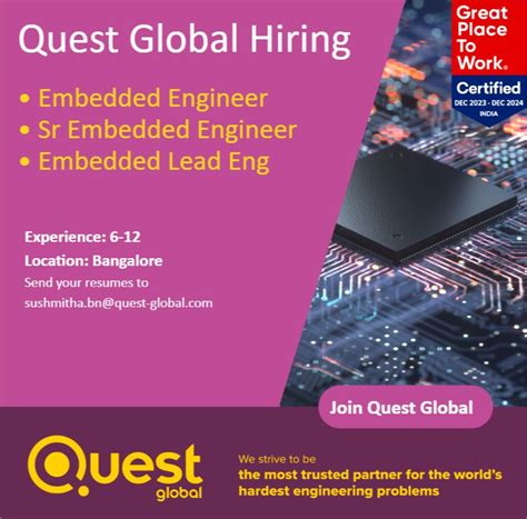 Questglobal Hiring Questglobal Hiring C Bangalorejobs