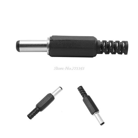 10 Pc 2 1 Mm X 5 5 Mm Male Dc Power Plug Socket Ja Vicedeal
