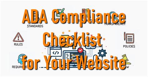 ADA Compliance Checklist For Your Website Fusion 420