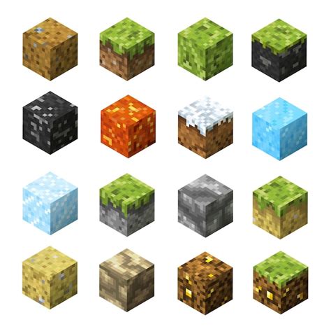 Minecraft Blocks 3d