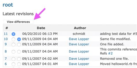 Defect 30731 View Differences Buttons Are Shown In The Repository