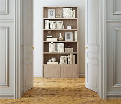 Librería 2 Puertas Roble Nórdica Osaka