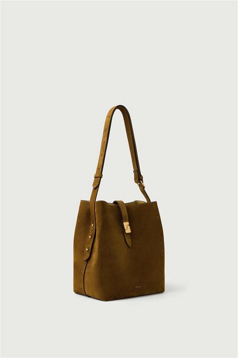Sac Bello Caramel Cuir Seau Femme Soeur