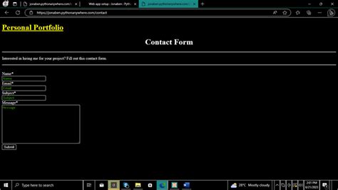 How I Designed A Personal Portfolio Website With Django Part 4 Be