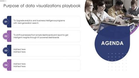 Data Visualizations Playbook Slide Team