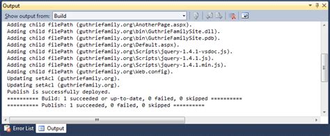 ScottGu S Blog Automating Deployment With Microsoft Web Deploy