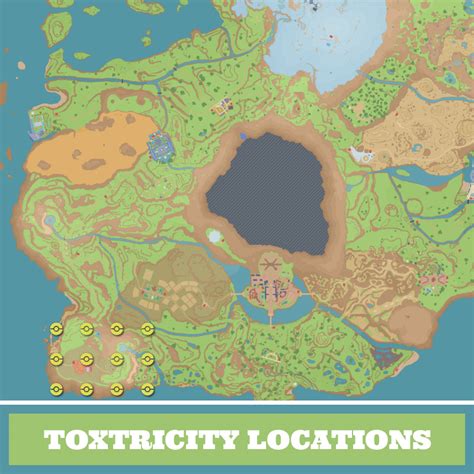 Toxel Sparks Locations And Map Where To Farm In Pokemon Scarlet And