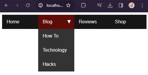 Steps Simple Dynamic Menu With PHP MYSQL