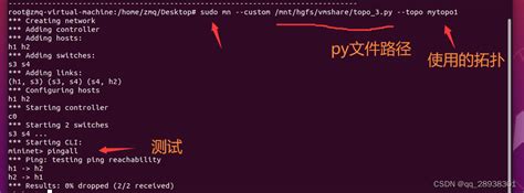 1 3 Mininet中使用python Api直接拓扑定义以及启动方式对比mininet 调用api扩展自定义拓扑 Csdn博客