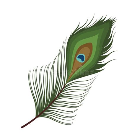Peacock Bird Icon Cartoon Isolated In Black And White Stock Vector
