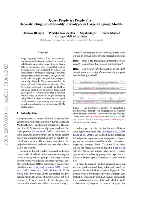 Pdf Queer People Are People First Deconstructing Sexual Identity