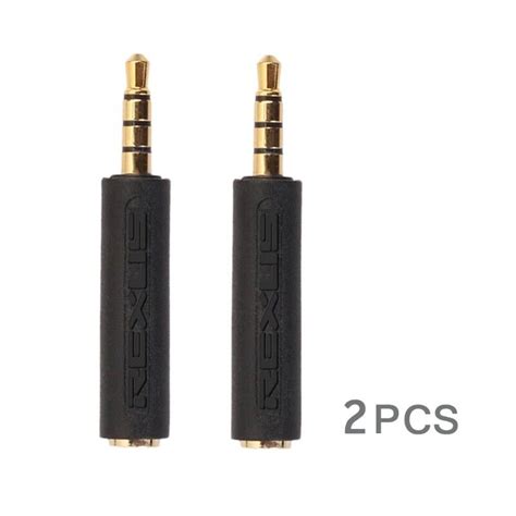 2 pcs OMTP to CTIA / CTIA to OMTP Headset 3.5mm Audio Adapter Earphone ...