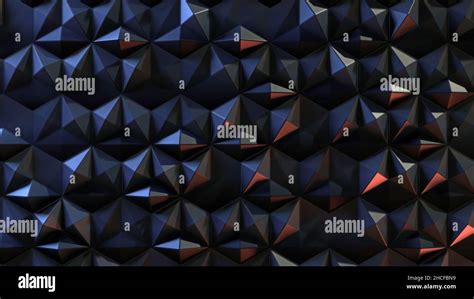 Moving Abstract Background In The Form Of Glowing 3d Rhombuses Seamless Loop Shining Convex