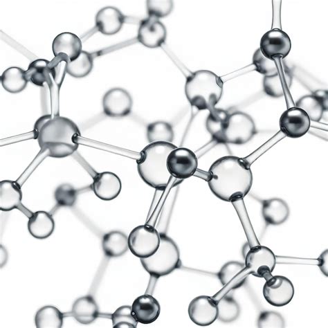 Molecule Pattern Premium Ai Generated Image