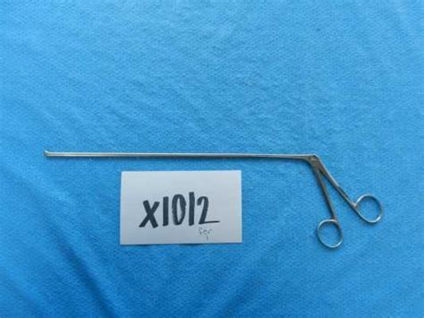 V Mueller Delicate Jackson Laryngeal 4mm Angled Cup Forceps Be2431