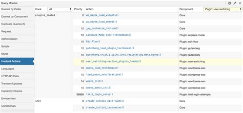 Query Monitor The Developer Tools Panel For Wordpress Wordpress