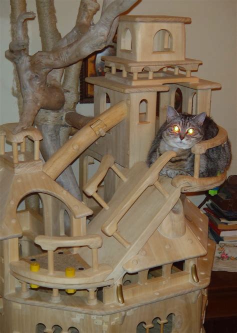 Frida On Domusfelis Luxury Cat Castle Castelli Gatti Alberi Secolari