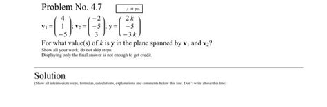 Solved Problem No 4 7 Chegg