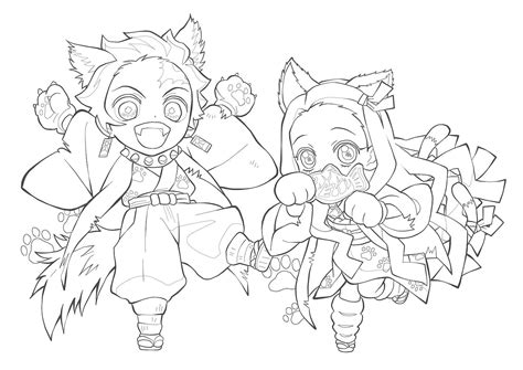 Раскраски аниме клинок рассекающий демонов фото и картинки Abrakadabra Fun