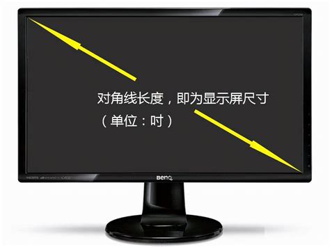 怎么看显示器尺寸？ 说明书网