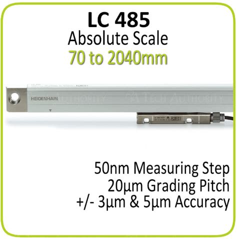 Heidenhain Absolute Sealed Linear Encoder With Small Cross Section Lc485 Series Id 689680 Xx