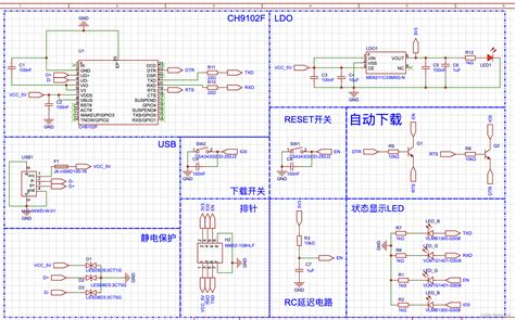 使用ch9102f平替esp32系列下载电路中的cp2102ch9102f的作用 Csdn博客