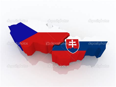 Mapa De La República Checa Y Eslovaquia 2025