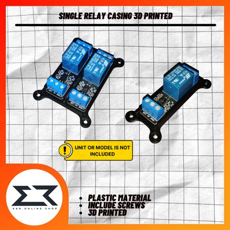 Single Relay Casing 3d Printed Shopee Philippines