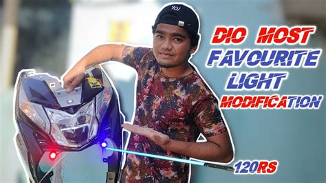Dio Bs6 Head Light Modificationsimple Modification Dio Tamil Vlog