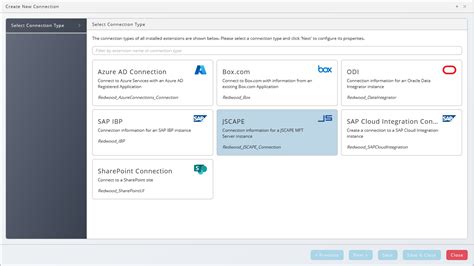 Jscape Component · Redwood Documentation