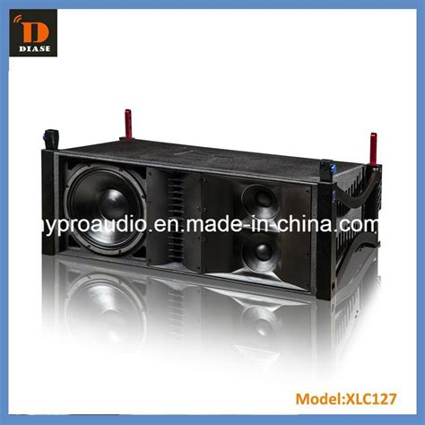 Xlc Line Array Sound Equipment Dual Inch Three Way Line Array Speaker Line Array And