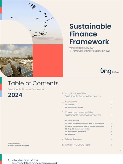 Bng Bank Sustainable Finance Framework Pdf Carbon Footprint