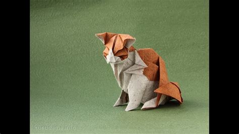 Origami Neko Cat Jo Nakashima Remake Youtube