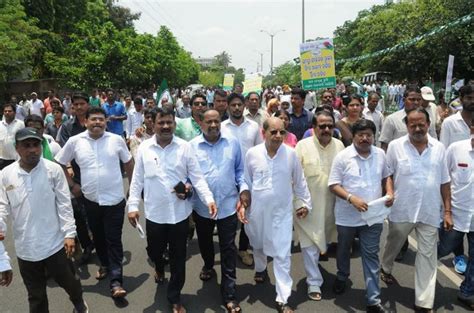 BJD Stages Dharna Against Steep Hike In Fuel Price Odishabytes
