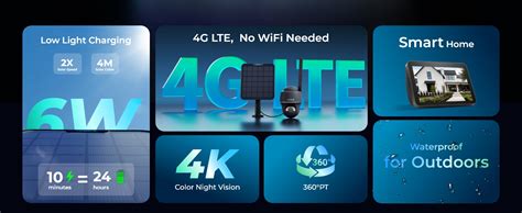 Reolink 4g Lte Cellular Security Camera 4k No Wifi Solar