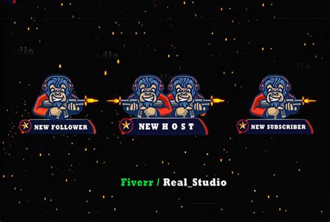 Do Custom Twitch Alerts Animation By Real Studio