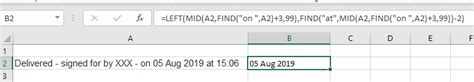 Excel Extracting A Substring From Between Characters Using Formula