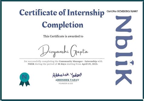 Divyanshi Gupta On Linkedin Communitymanagement Internship Nblik