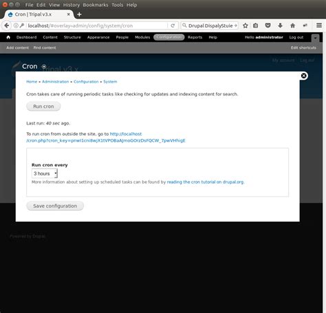 Automating Job Execution — Tripal 7x 3x Documentation