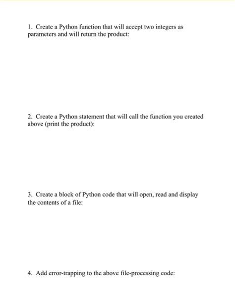 Solved Create A Python Function That Will Accept Two Chegg