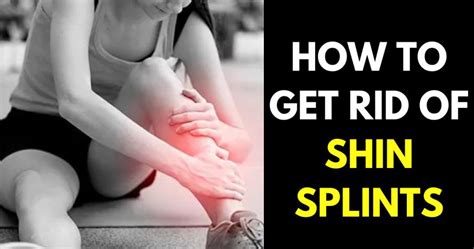How To Get Rid Of Shin Splints Best Shin Splint Relief StylePersuit