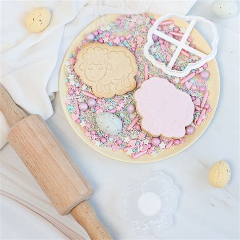 Fondant Stempelset Lammetje Koekatelier