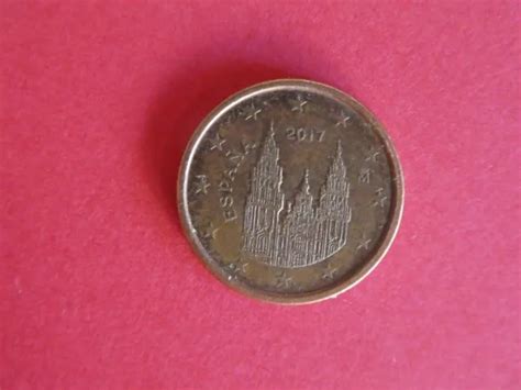 PIÈCE 1 centime eurosEspagne 2017 EUR 1 00 PicClick FR