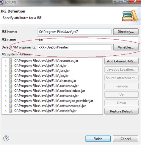 eclipse java 7 with emma and junit causing java lang verifyerror and