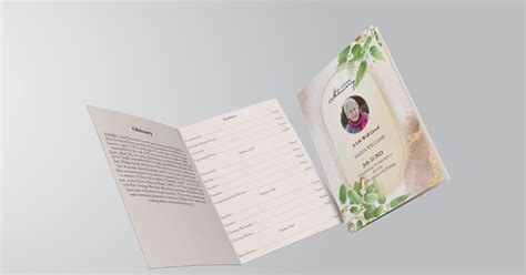 Examples Of Obituaries Programs