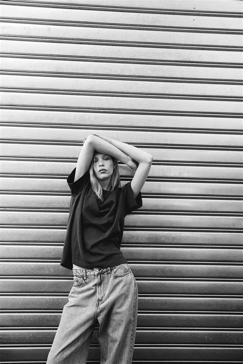 Oversized T Shirt Dark Gray Ladies Handm Us