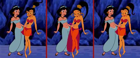 Jasmine With The Friend Like Me Belly Dancers Aladdin Fan Art 43050373 Fanpop